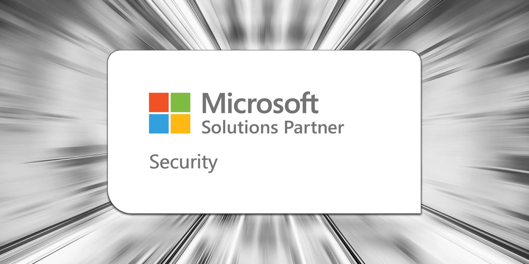 Netrics ist Microsoft Solutions Partner for Security!