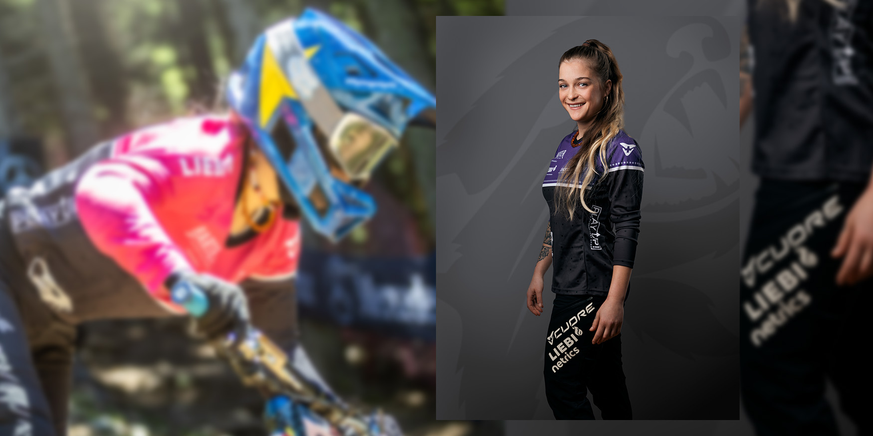 Unaufhaltbar auf dem Trail: Mountainbikerin erhält Sponsorship von Netrics